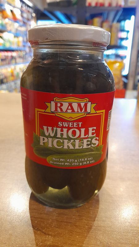 Ram Sweet Whole Pickles (420g)