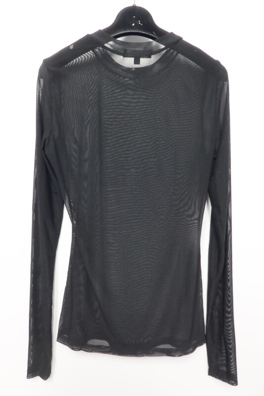 Black Mesh Top