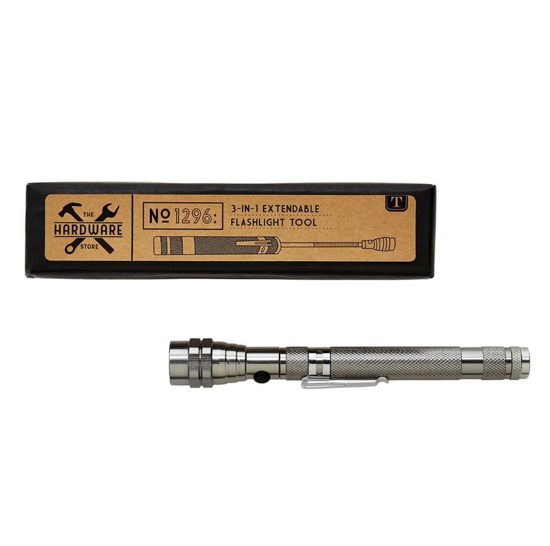 Extendable Flashlight Pick-Up Tool in Gift Box
