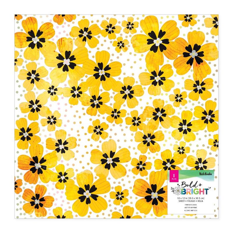 12x12 Specialty Paper - Bold And Bright Collection