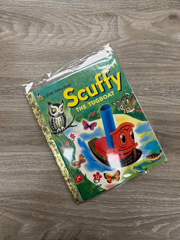 Scuffy The Tugboat - Little Golden Book