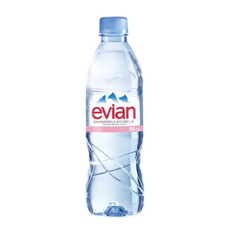 Evian Natural Spring Water 500ml
