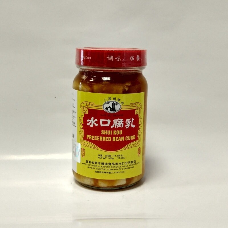 San Bu Bridge Shui Kou Preserved Bean Curd 330g
