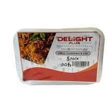 Delight Plus 500cc Containers