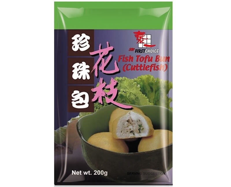 First Choice Fish Tofu Bun - Cuttlefish 泰一花枝珍珠包 200g
