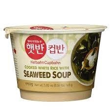 CJ Cooked Rice with Seaweed Soup 165g