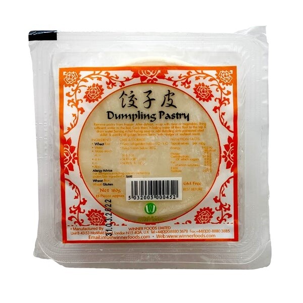 Winner Foods Dumpling Pastry 180g