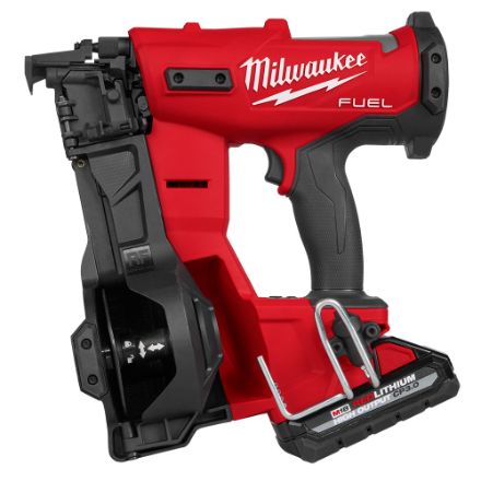 Milwaukee-2909-21 M18 FUEL Coil Roofing Nailer Kit