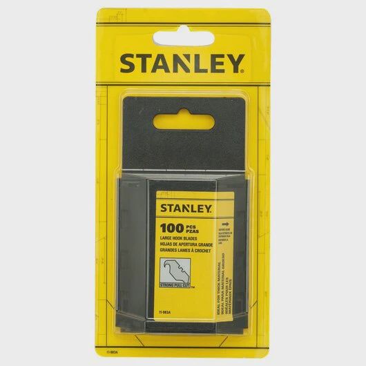 STANLEY 1996 Large Hook Blade (100 Pack) with Dispenser