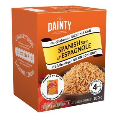 DAINTY Riz cuit à l'espagnole 350 g