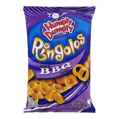 HUMPTY DUMPTY Ringolos à saveur de barbecue 280 g
