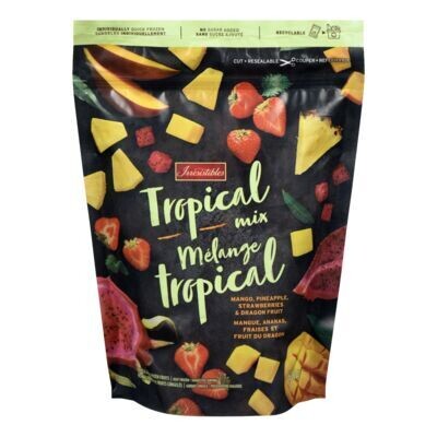 IRRESISTIBLES Mélange tropical de fruits surgelés 600 g