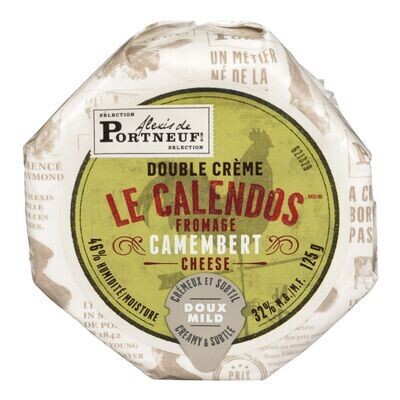 ALEXIS DE PORTNEUF Fromage camembert Le Calendos™ 125 g