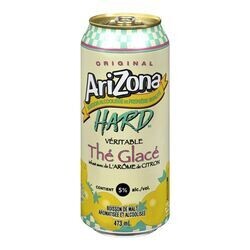 ARIZONA HARD BOISSON ALCOOLISEE THE GLACE CITRON 473 ML