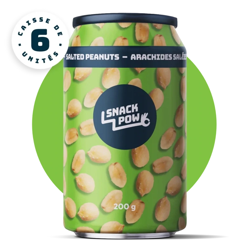 SNACK POW ARACHIDE SALE 200 GR