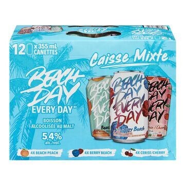 BEACH DAY EVERY DAY MIX 12 CANETTES 355 ML