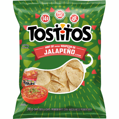 TOSTITOS JALAPENO 245 GR