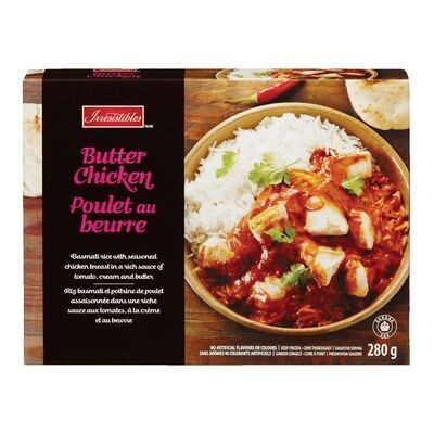 IRRESISTIBLE REPAS SURGELE POULET AU BEURRE 280GR