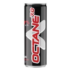OCTANE7.0 Boisson énergisante alcoolisée avec guarana 355 ML - CANETTE