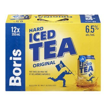 BORIS BOISSON ALCOOLISEE THE GLACE ORIGINAL 12X355ML