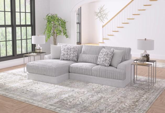 Titan 2pc Lsf Sofa Chaise Moonstruck