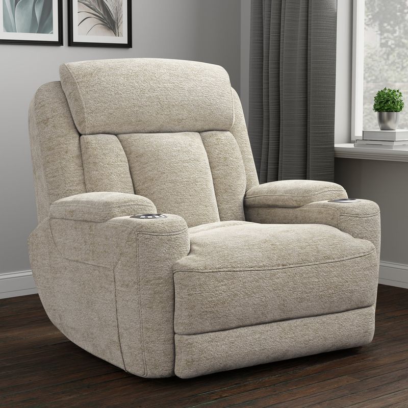 DALTON POWER RECLINER - LUCKY FAWN