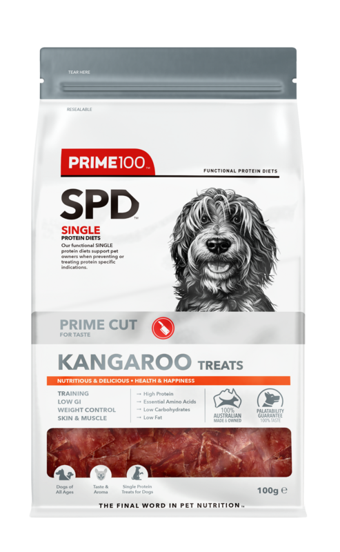 Prime100 SPD Prime Cut Kangaroo Dog Treats 100g