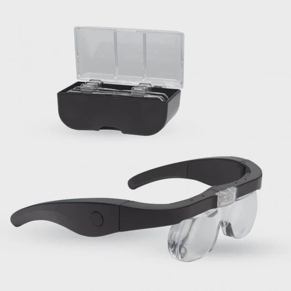 Pro led magnifier glasses