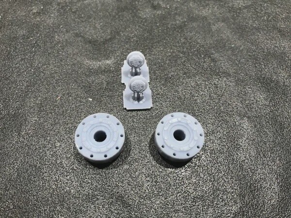 Front Hub and cover Scania