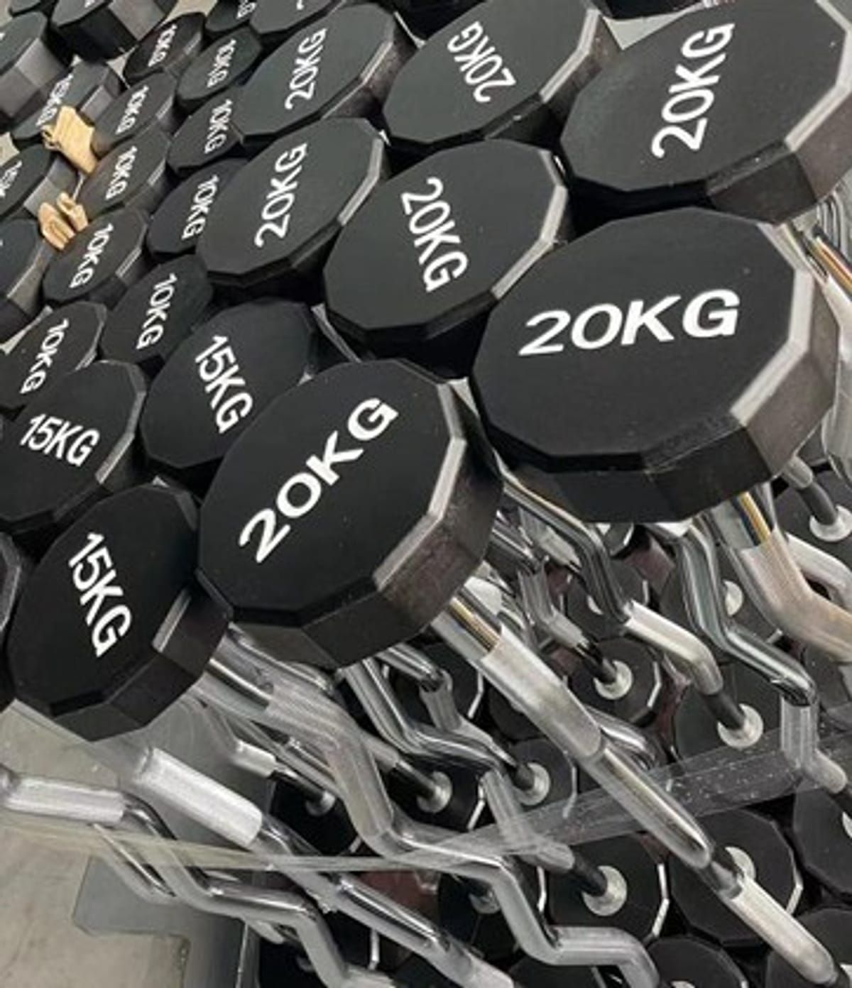 Barra Reta Montada de 15 kg