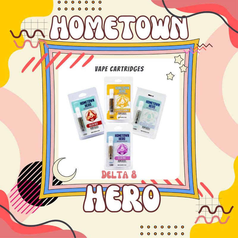 Hometown Hero Delta 8 Vape Cartridge