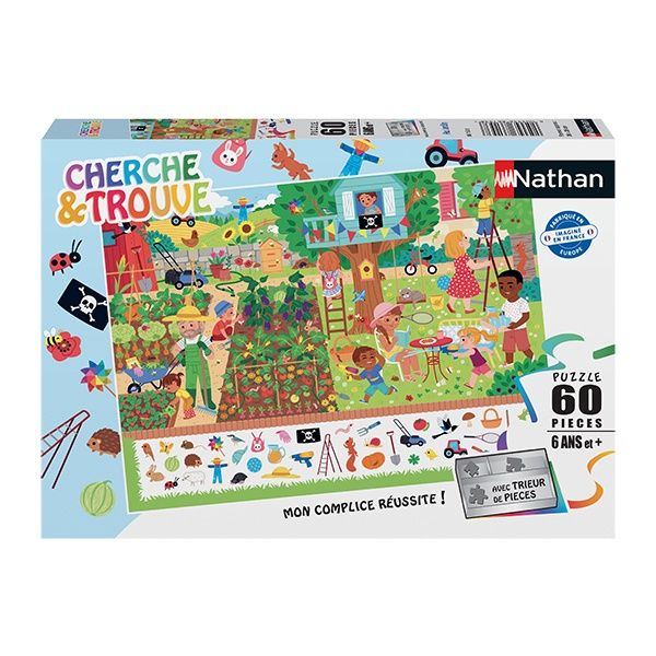 C.T. - Nathan / Au jardin (Cherche et trouve) (60 mcx)