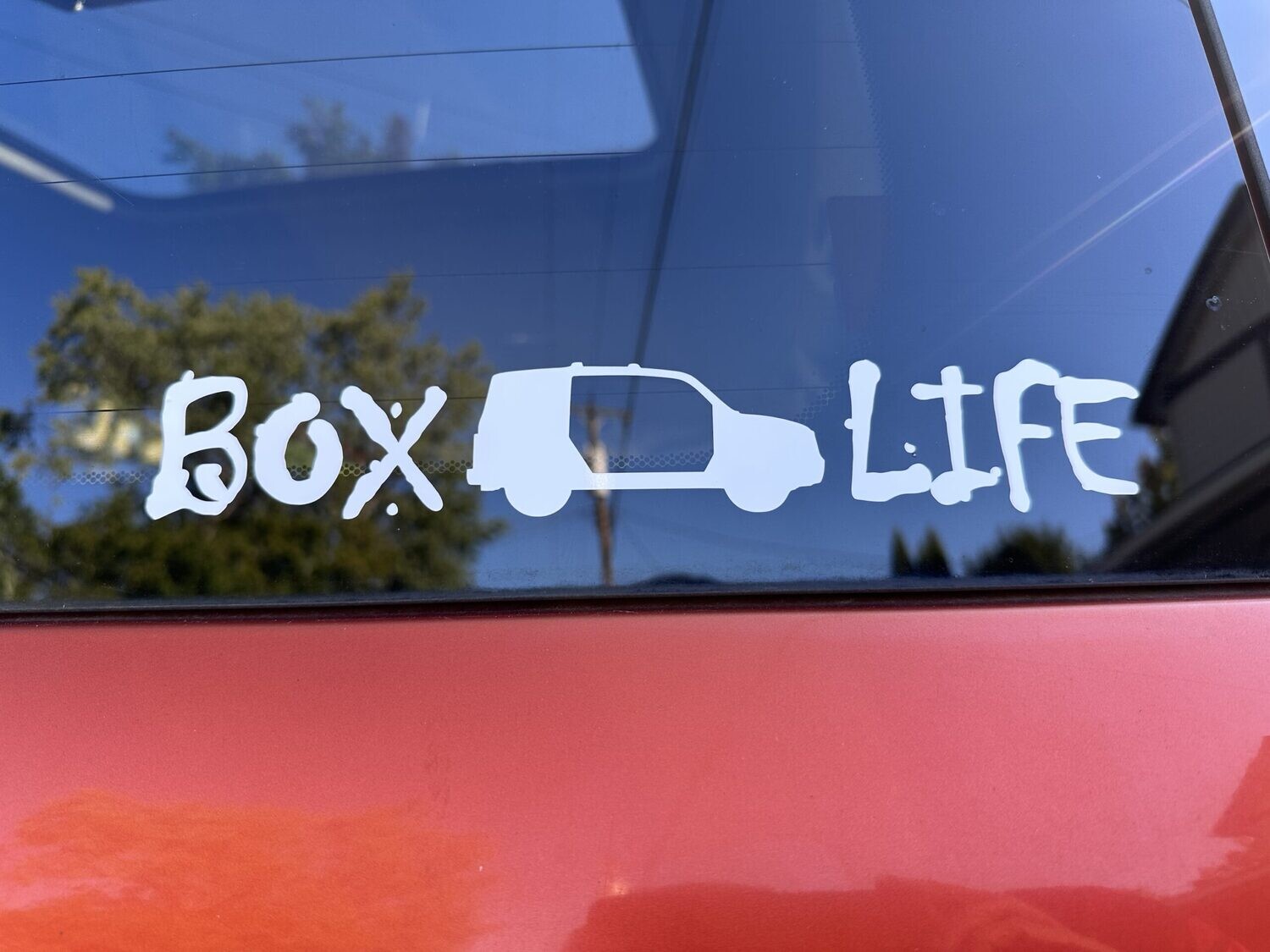 Box Life Decal - 8" x 1.25" - Store - ElementDIY