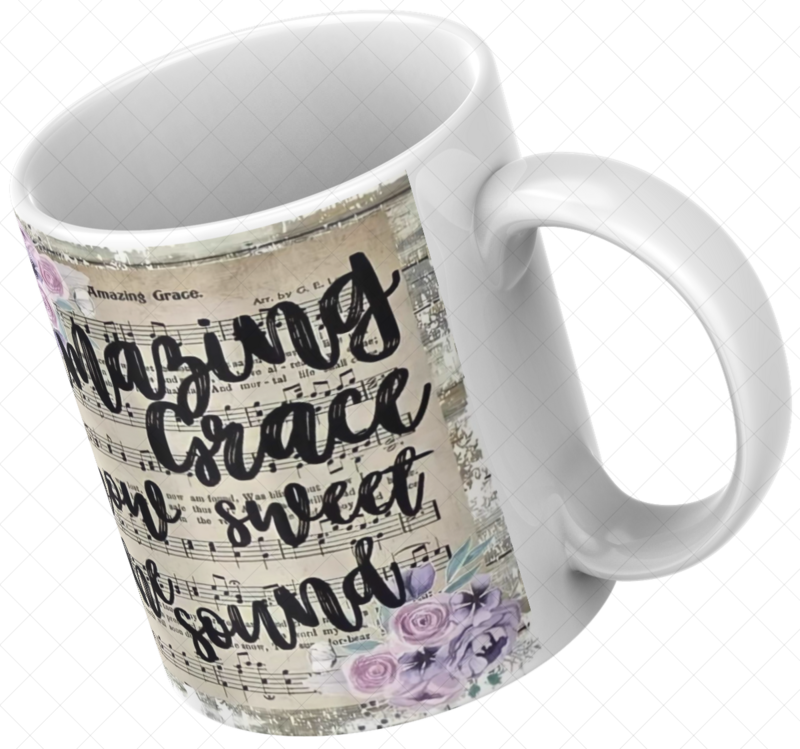 15 oz Amazing Grace coffee cup