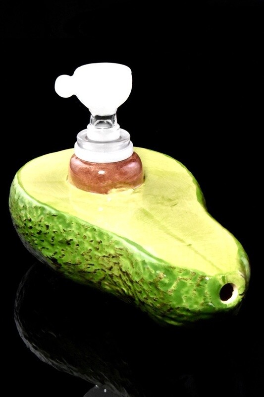 Ceramic Avocado Water Pipe
