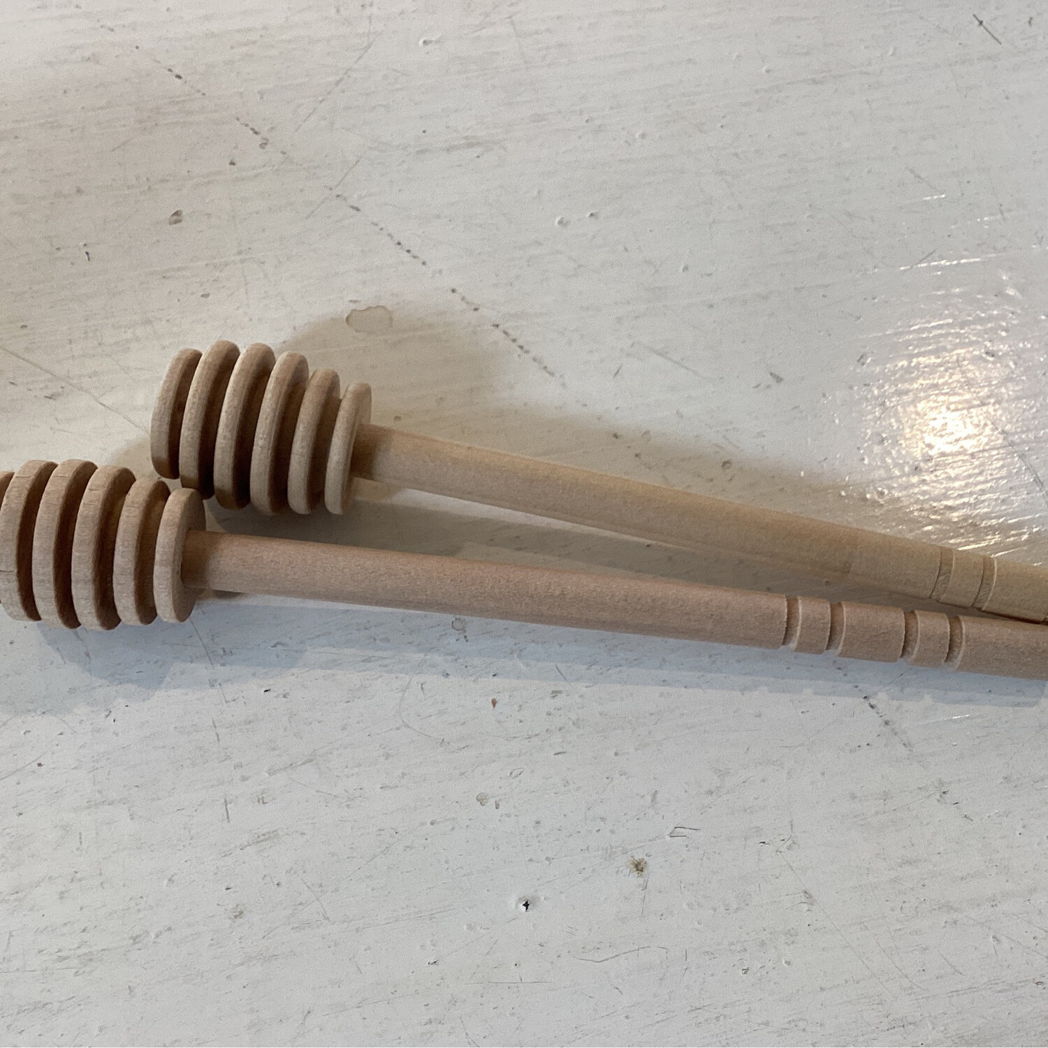 Wooden Honey Pouring Stick