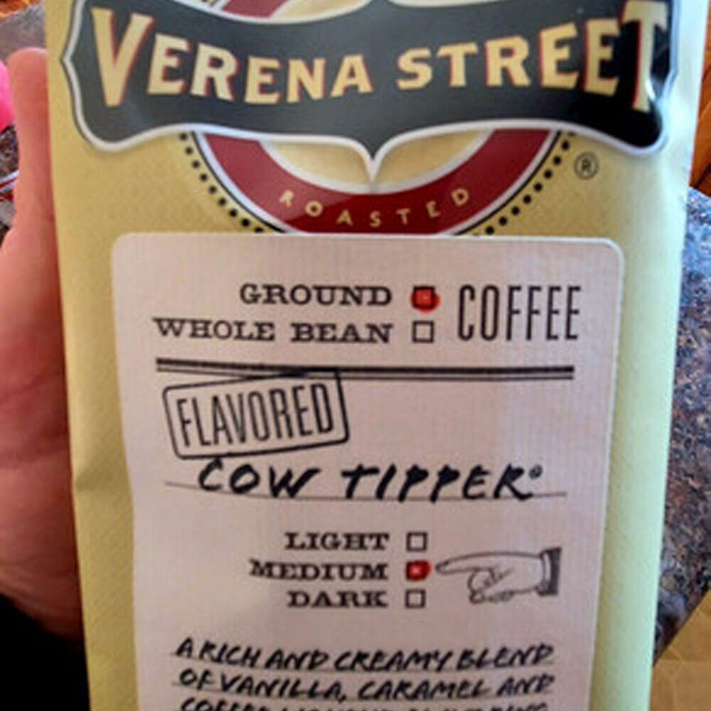 Coffee – Verena St Cow Tipper 12 oz ground – Shop – Valley Springs Farm