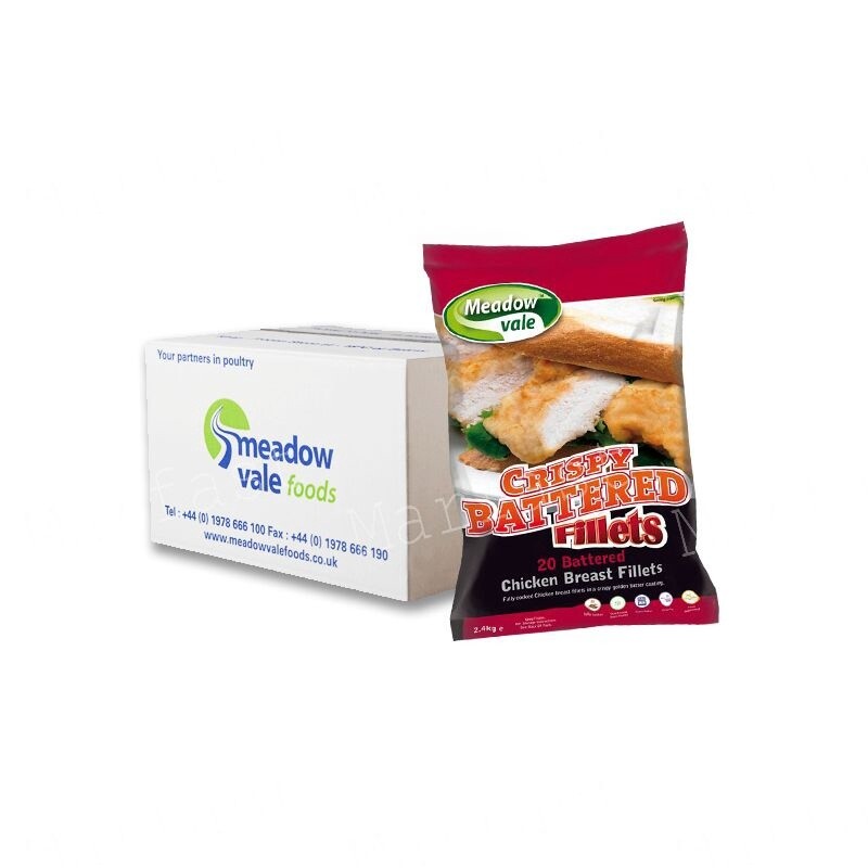 Meadowvale Chicken Breast Fillet Box 4x2.4kg