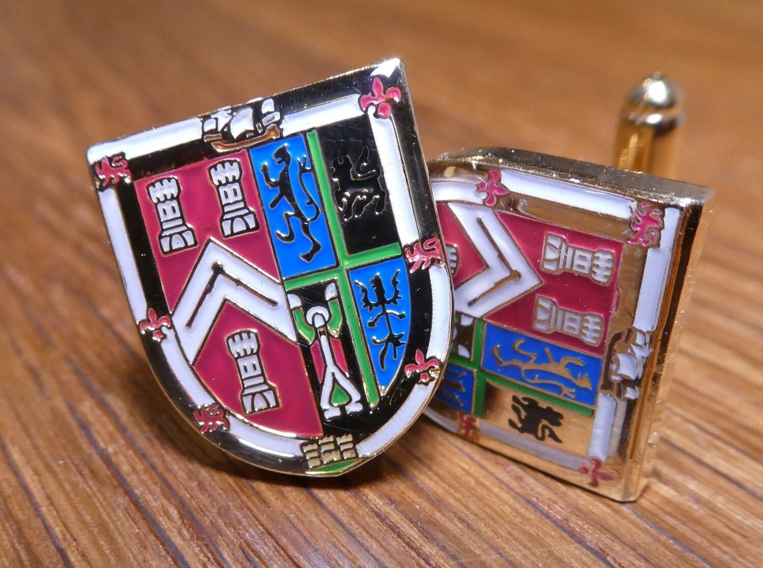 Dorset crest cufflinks – Store – Dorset Freemasonry
