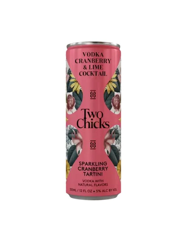 Two Chicks Sparkling Cranberry Lime · SINGLE