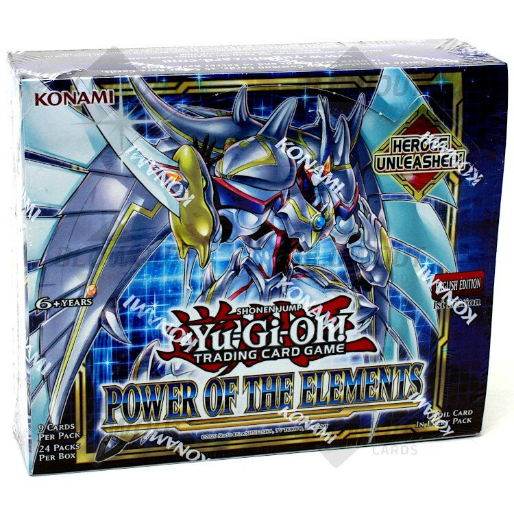 Yu-Gi-Oh! Power of the Elements Booster Box