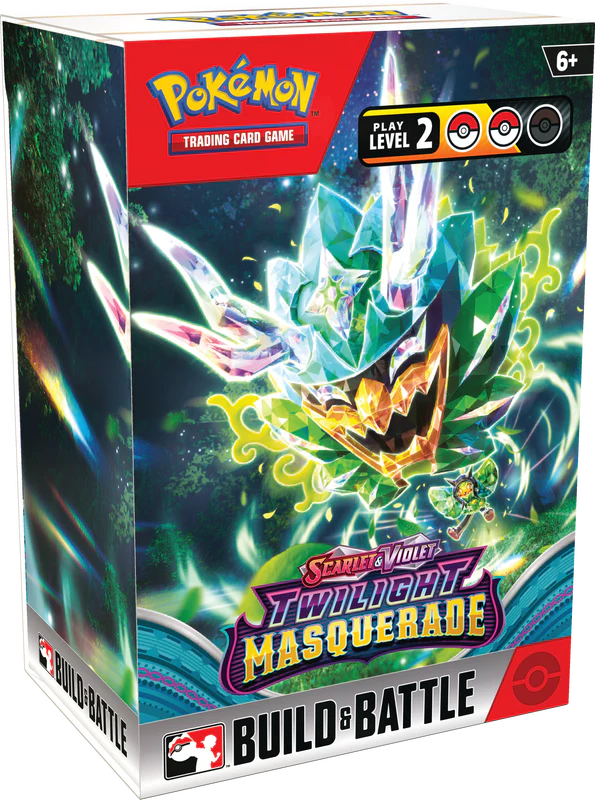Pokemon Scarlet and Violet [SV6] TWILIGHT MASQUERADE Build and Battle Box