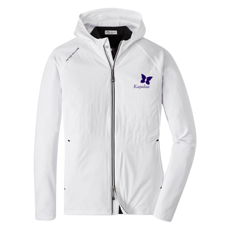 PETER MILLAR ECOM MERGE ELITE HYBRID HOODED JACKET 280