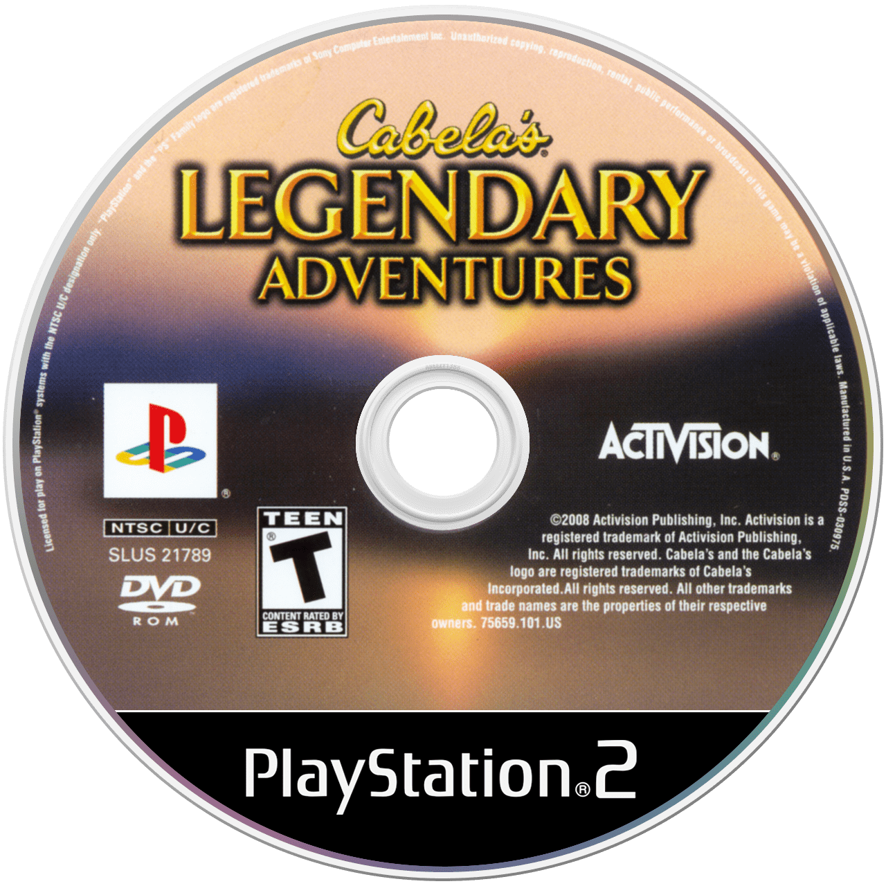 Cabela's Legendary Adventures - PS2