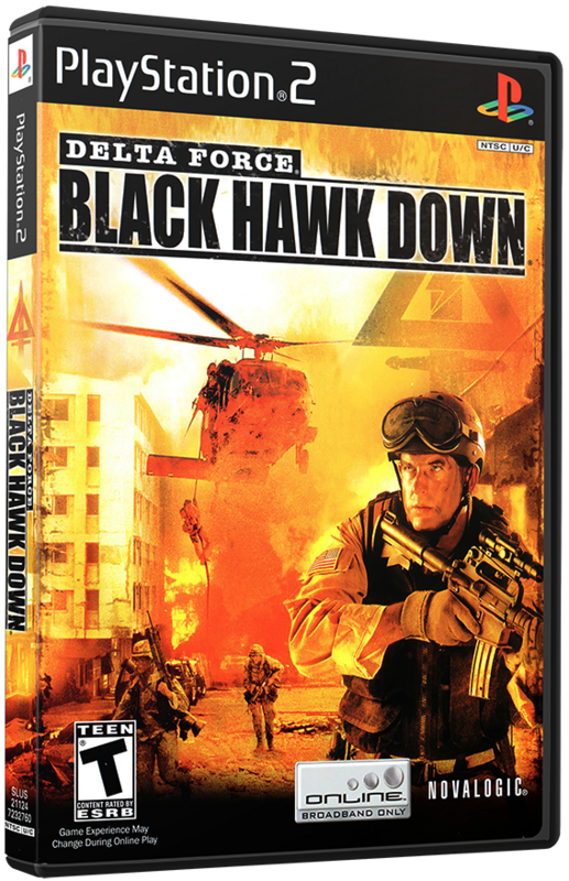 Delta Force Black Hawk Down - PS2