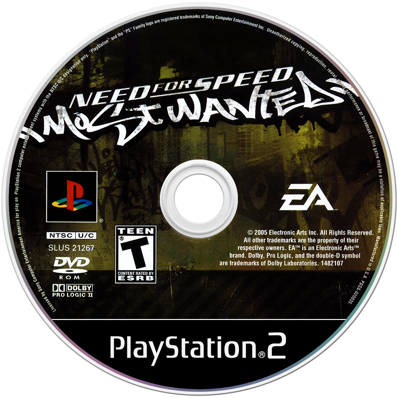 Need for Speed Most Wanted [Greatest Hits] - PS2