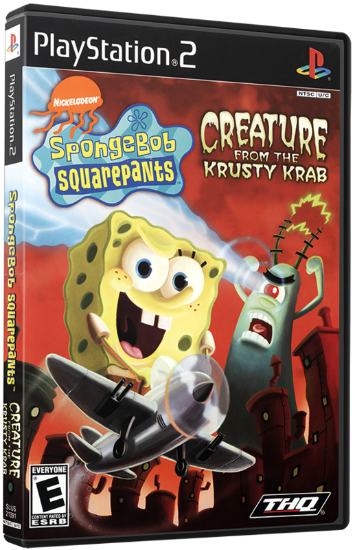 SpongeBob SquarePants Creature from Krusty Krab - PS2