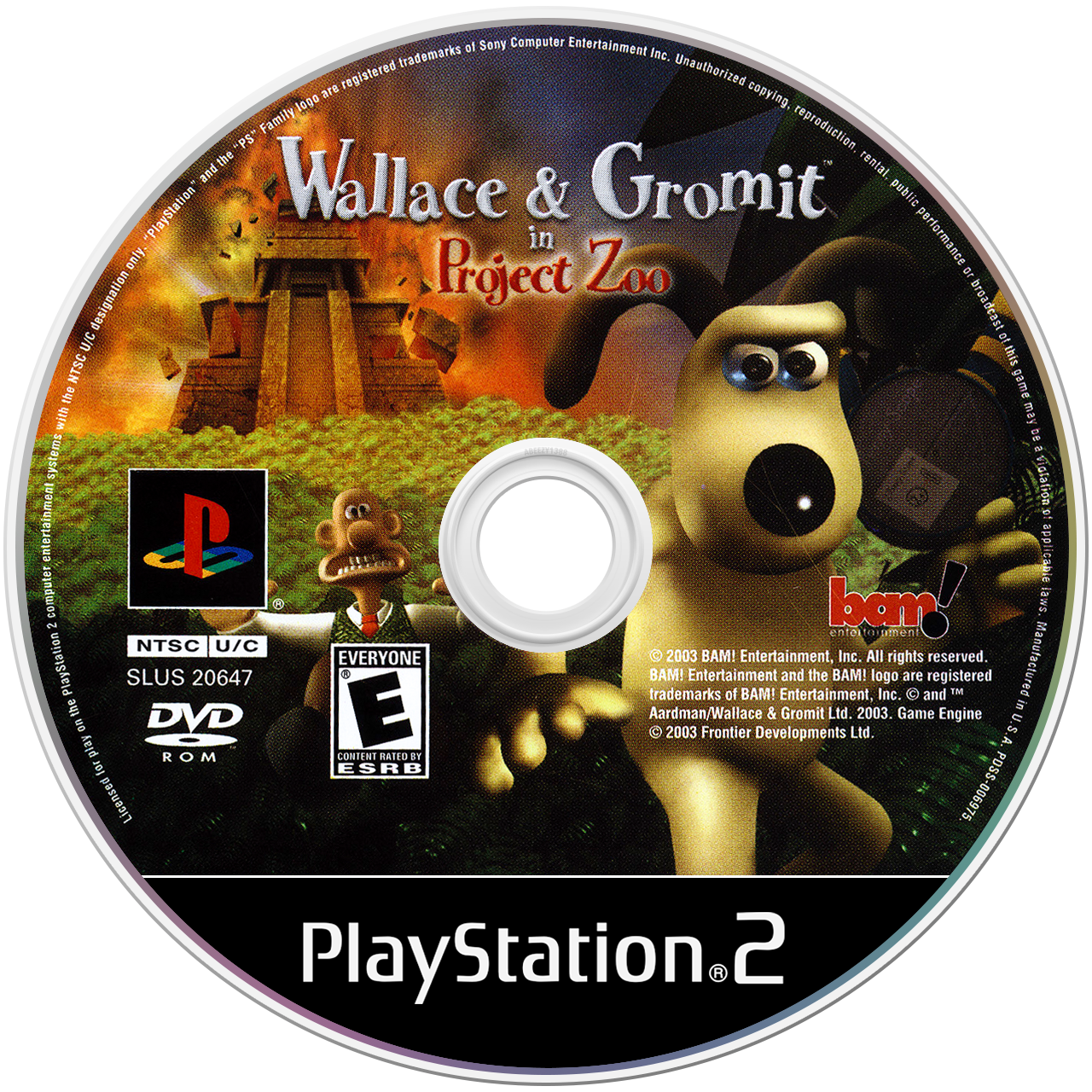 Wallace and Gromit Project Zoo - PS2