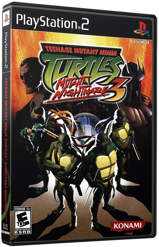 Teenage Mutant Ninja Turtles 3 Mutant Nightmare - PS2