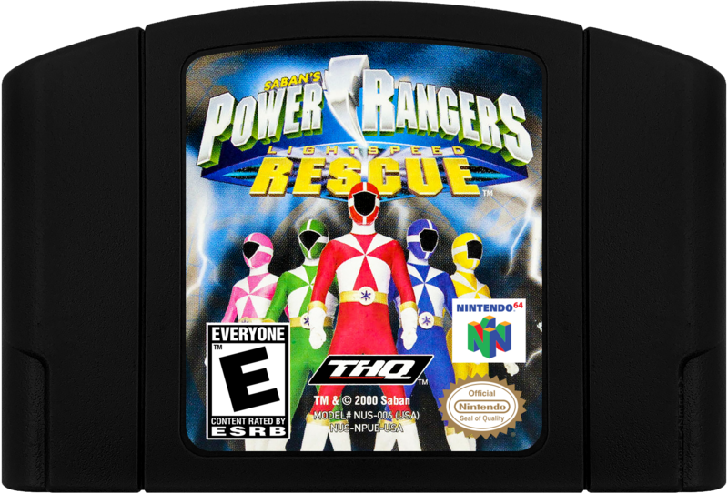 Power Rangers Lightspeed Rescue - N64